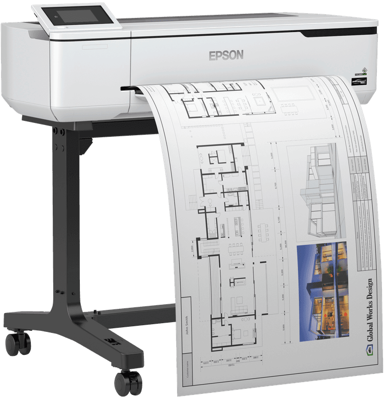 SureColor SC-T3100 - Wireless Printer (with stand) | Epson South Africa
