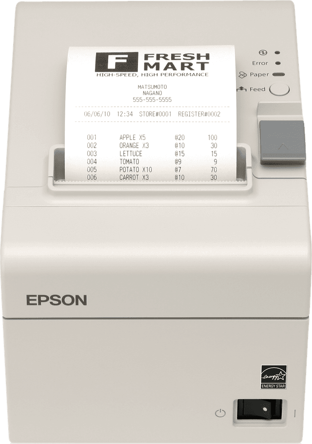 Epson TM-T20 (111): USB, PS, ECW, UK | Epson South Africa